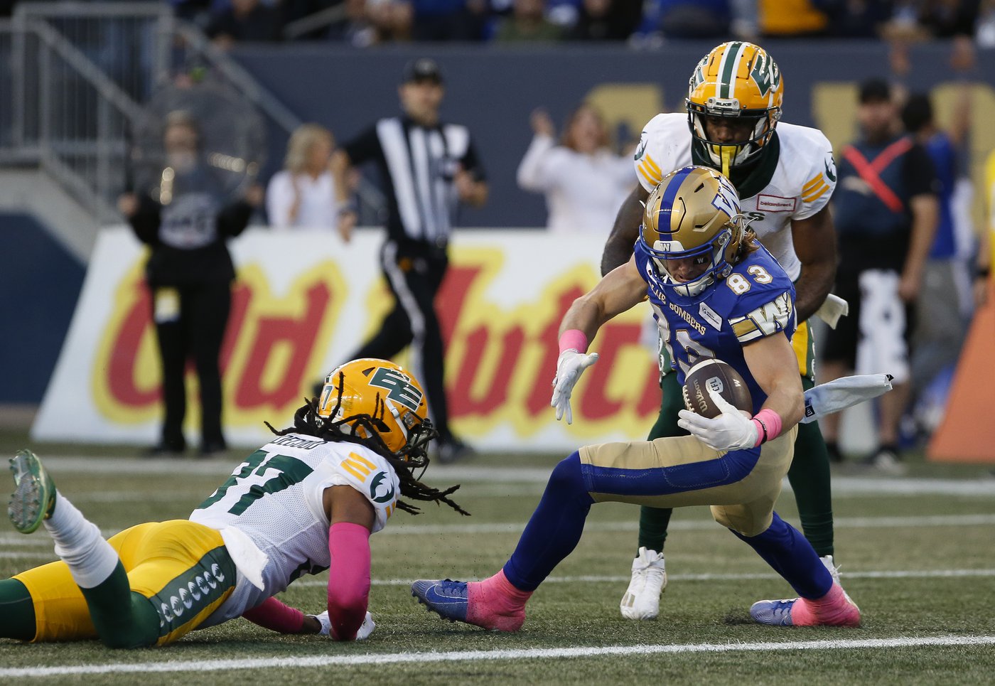 Blue Bombers wrap up first by blitzing Elks 48-11 - Classic107: Winnipeg's only dedicated ...